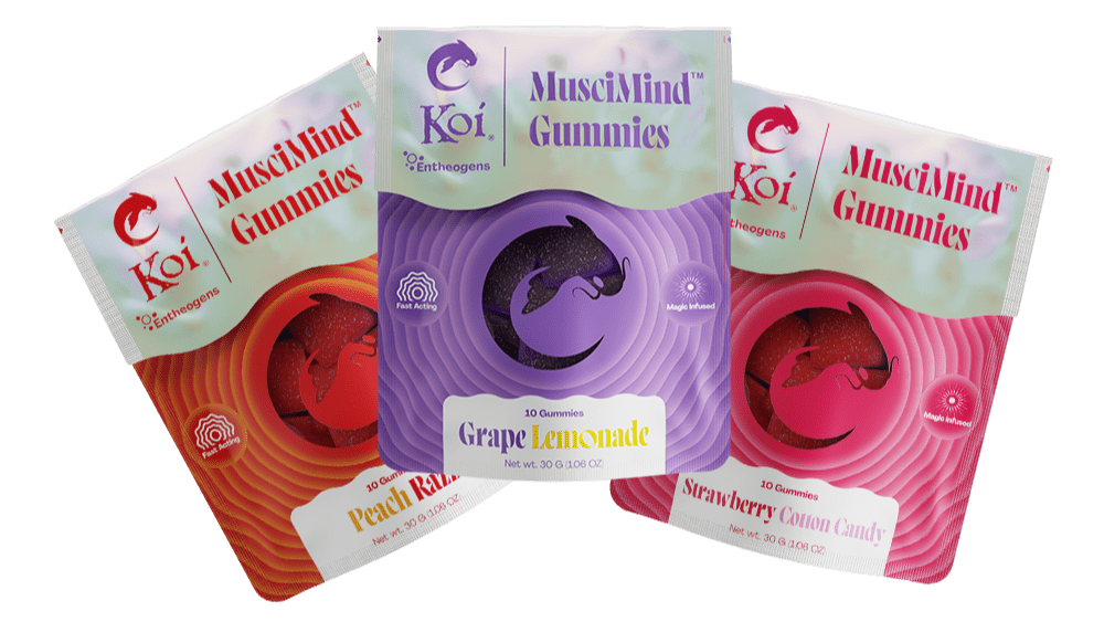 INTRODUCING KOI MUSCIMIND MUSHROOM GUMMIES - Culture Fiend